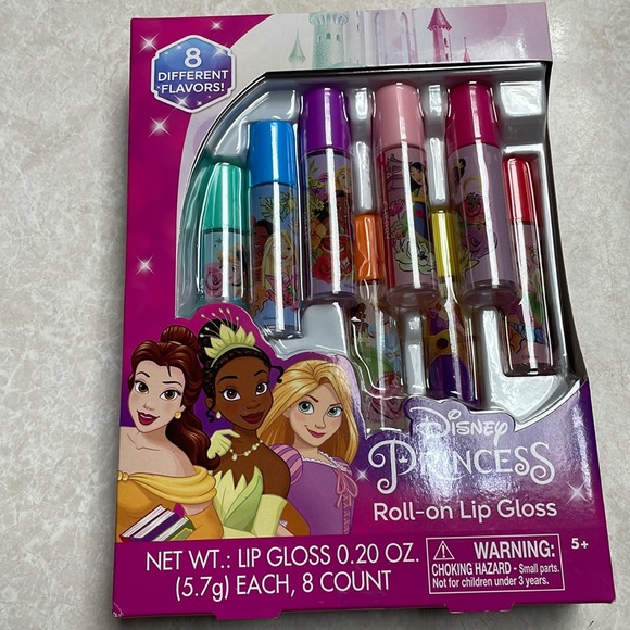Disney | Accessories | Disney Princess Roll On Lipgloss 8 Different ...